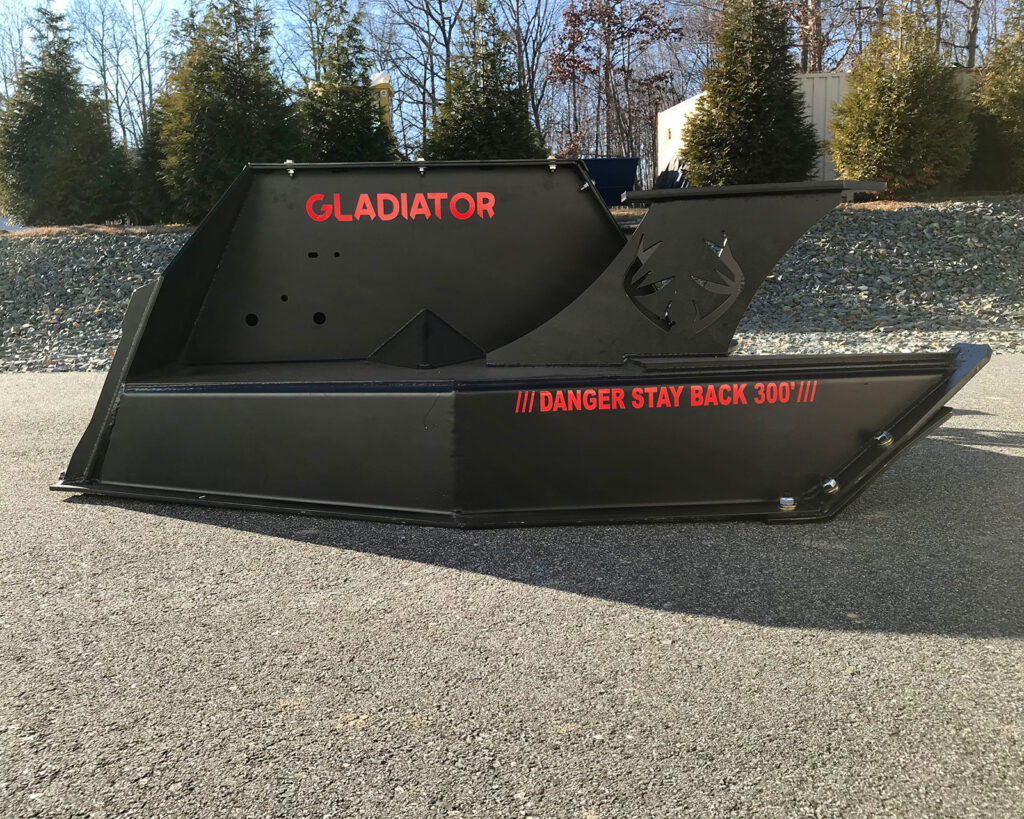 Skid Steer Forestry Brush Cutter | Gladiator