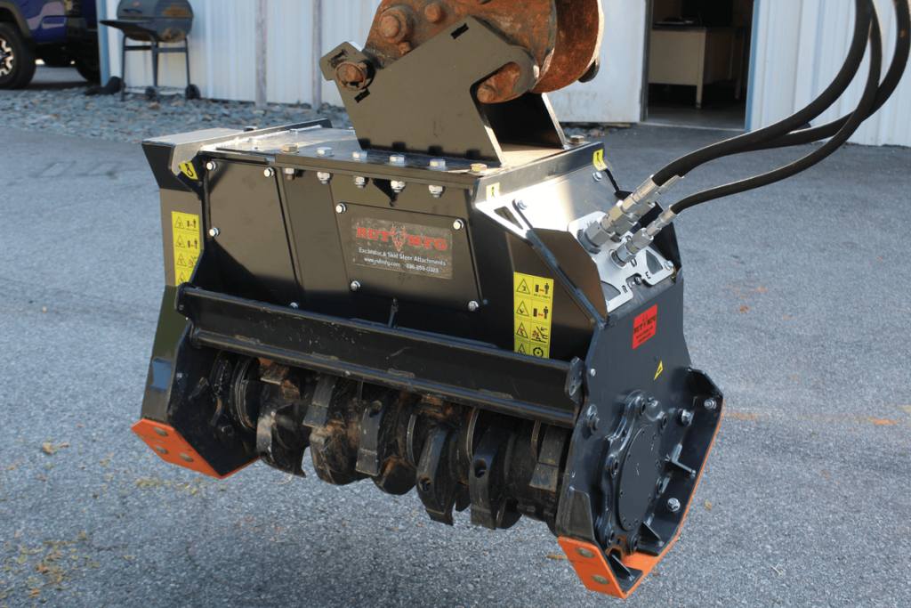 Mini Excavator Forestry Drum Mulcher | Forestry Mulcher