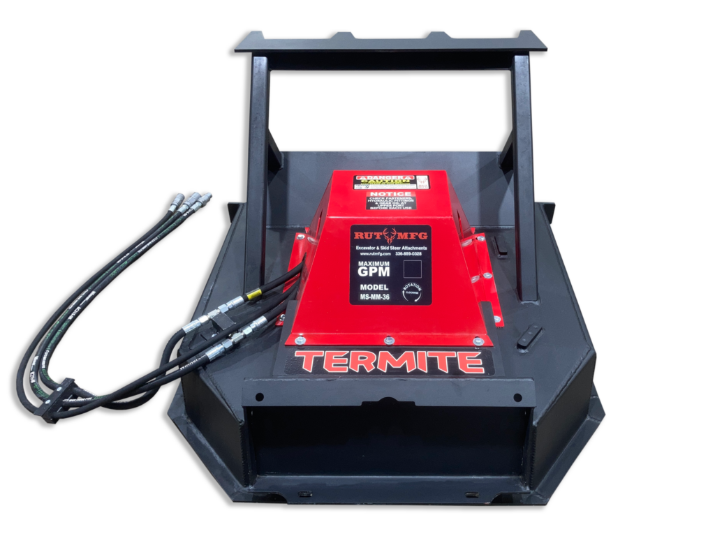 Mini Skid Steer Disc Mulcher | Rut Manufacturing